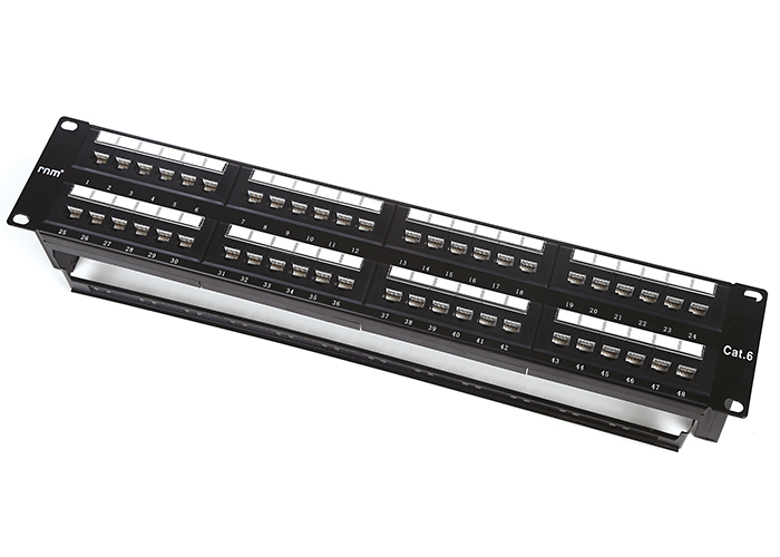 48 PORT CATEGORY 6 UTP PATCH PANEL – RNM Netconnect Co